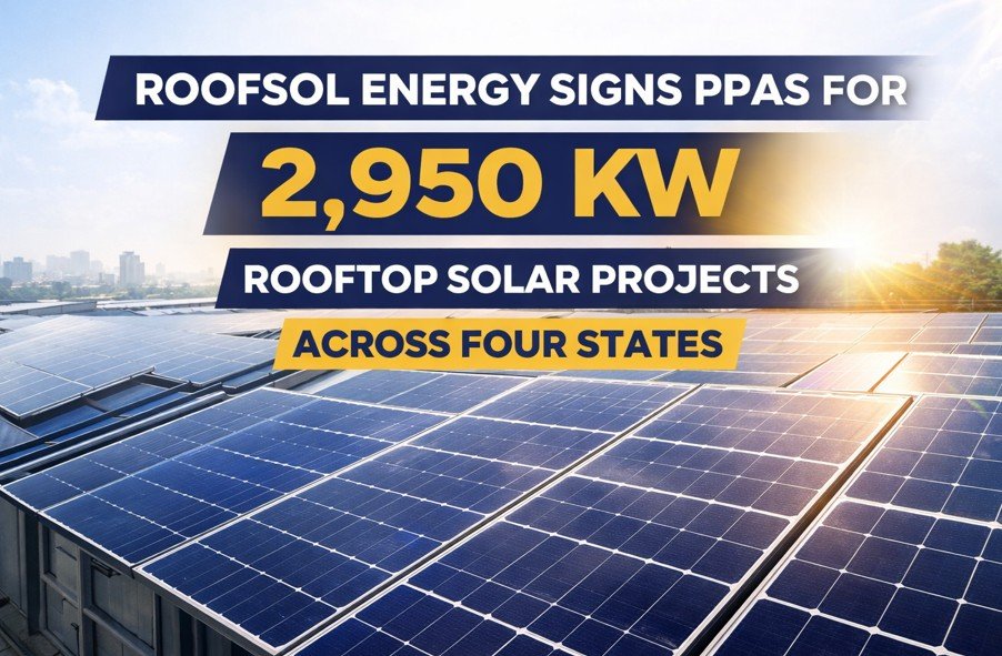 Roofsol Energy Signs PPAs for 2,950 kW Rooftop Solar Project
